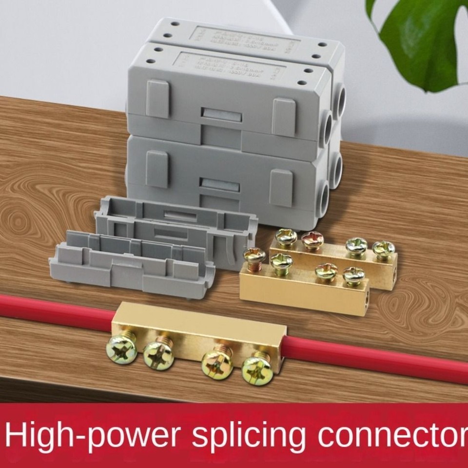 Conductor Brass Quick Terminal Block High Power Wire Connector ...