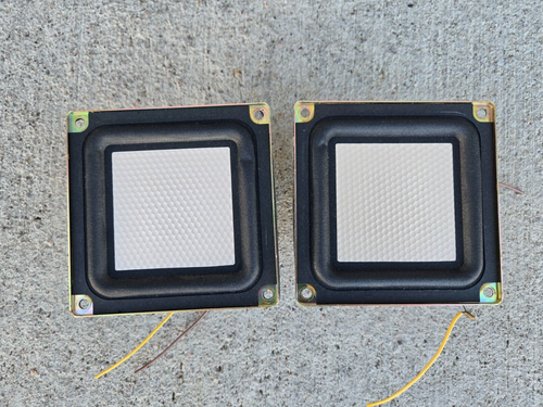 Sony APM-615 Pair Midranges 8-927-273-00 Square w/ Caps | eBay