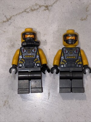 2x LEGO AIM Agent - Marvel - 76166 76143 (sh0624) Minifigure Lot Sh624 ...