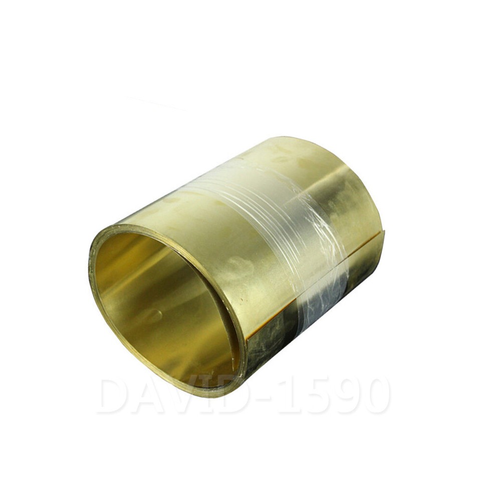 1pcs CuZn40 C28000 Brass Metal Sheet Foil Plate Strip Thickness 0.01mm ...