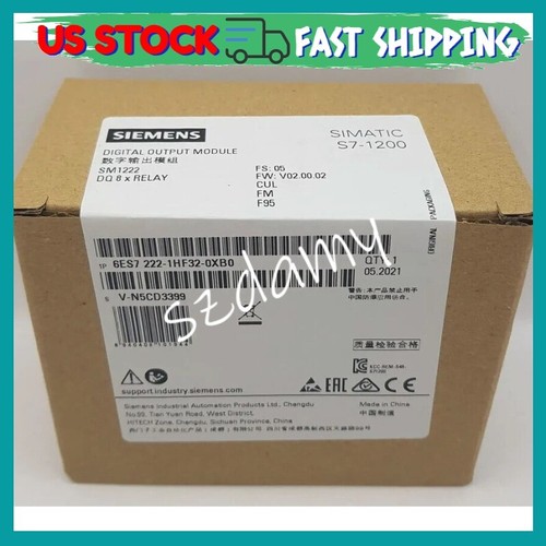New Siemens 6ES7222-1HF32-0XB0 Simatic S7-1200 6ES7 222-1HF32-0XB0 PLC ...