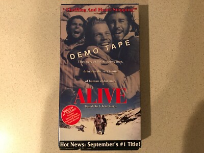 Alive (VHS, 1993) Ethan Hawke, Vincent Spano - Demo Tape | eBay