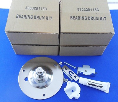 5303281153 Electrolux Frigidaire Gibson Dryer Rear Bearing Drum Kit 4 ...