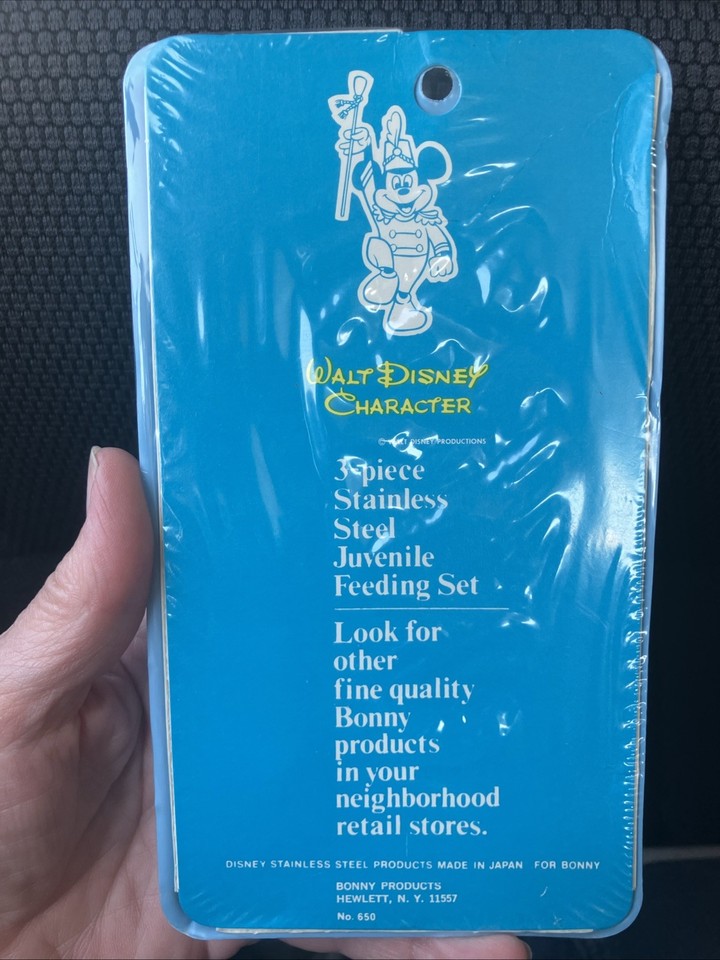 Vintage Walt Disney Productions Character Stainless Steel Kids ...