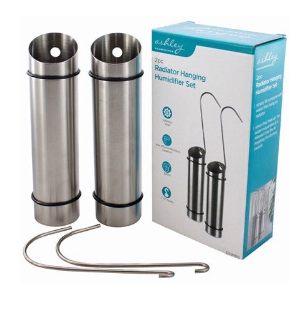 Radiator Hanging Humidifier Set Stainless Steel Dry Air Water Humidity ...