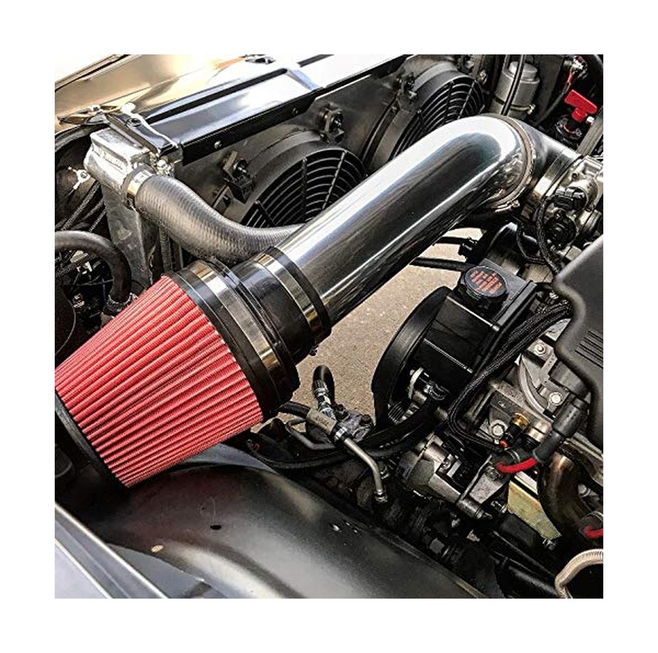 LS Swap Cold Air Intake - Silver LS1 LS2 LSX Restomod A-Body G-Body ...