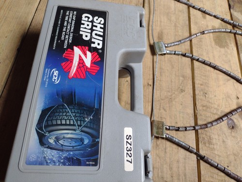 SHUR GRIP Z Cable Tire Snow Chains - Stock # SZ327 - USED - | eBay