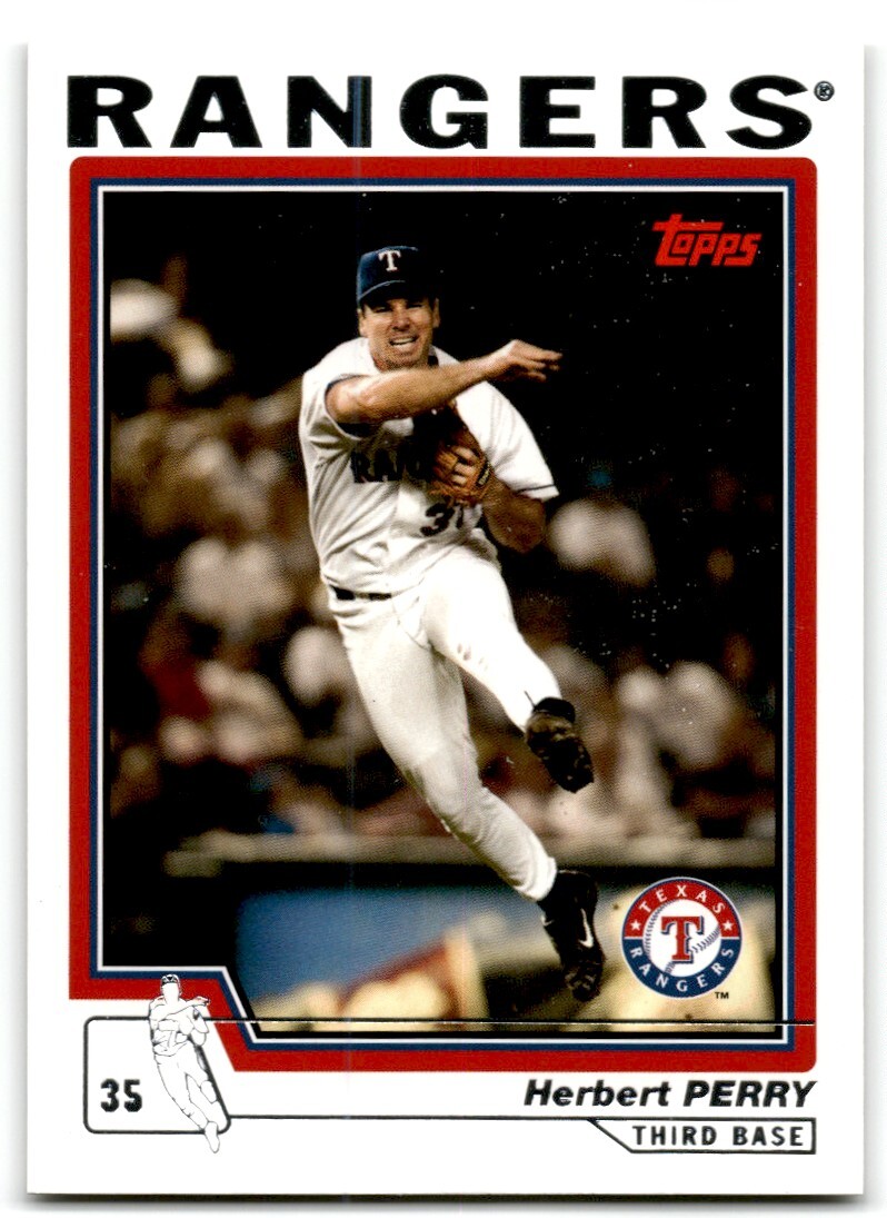 2004 Topps Herbert Perry Texas Rangers #633 | eBay