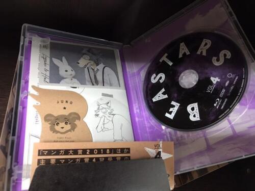 BEASTARS Vol.1 -4 First Limited Edition Blu-ray Disc Complete Set BOX ...