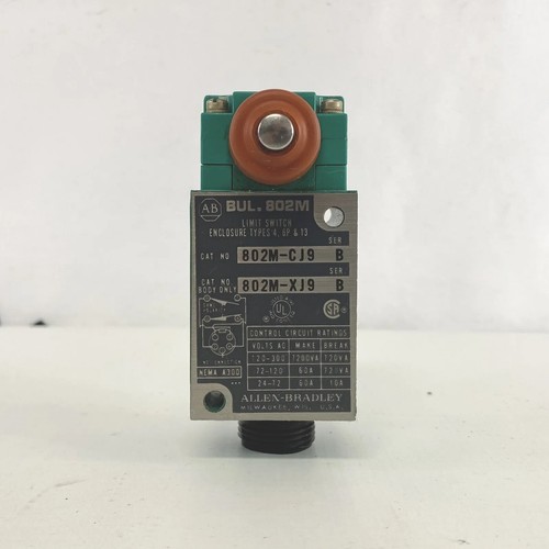 Allen Bradley 802M-CJ9 Limit Switch SER B | eBay
