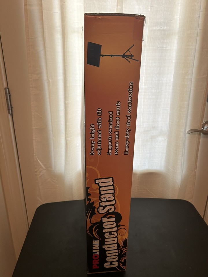 Proline GMS80A Conductor Sheet Music Stand Unopened | eBay