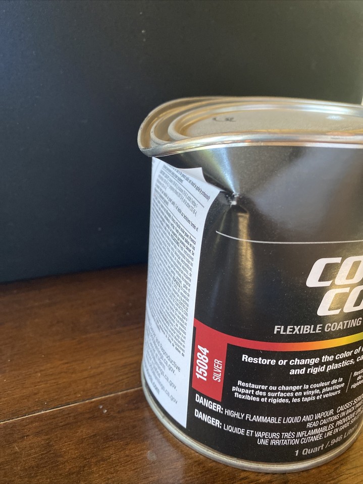 SEM Color Coat - Plastic & Vinyl Flexible Coating, Silver, 1 Quart | eBay