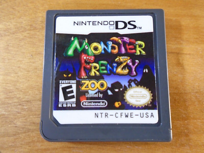 Monster Frenzy Nintendo DS Game Only ~ Tested/Working 802068102968| eBay