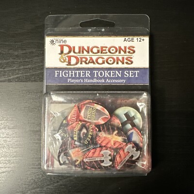 FIGHTER Token Set Dungeons and Dragons by Gale Force Nine GF9 72701 | eBay