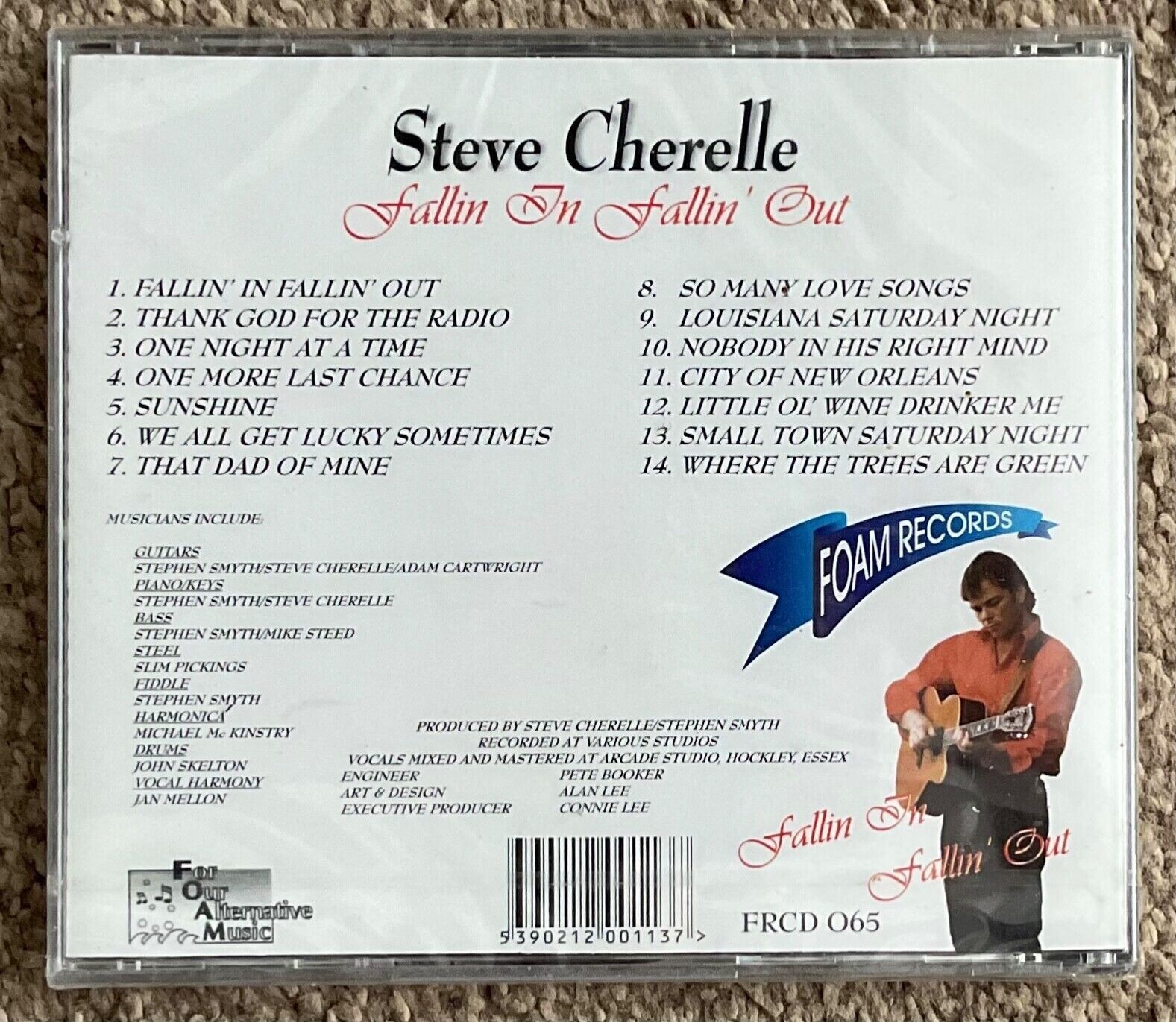 Steve Cherelle - Fallin’ In Fallin’ Out - England's Country Star 14 ...