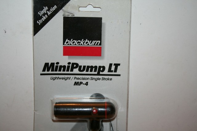 BLACKBURN MP-4 LT LITE-ACTION SINGLE STROKE BIKE TIRE MINI-PUMP for ...