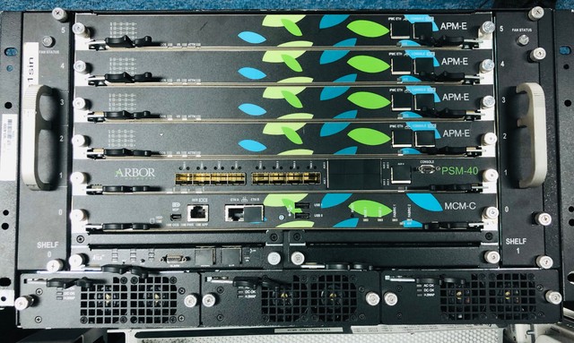 Arbor TMS4000 Peakflow DDOS Threat Management System With Psm-40 & Mgmt ...