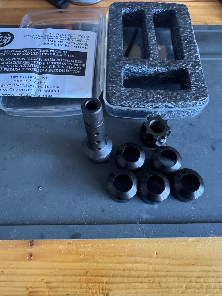 um tactical R.A.G.E TCS adjustable compensator 5.56 ,1/2x28 | eBay