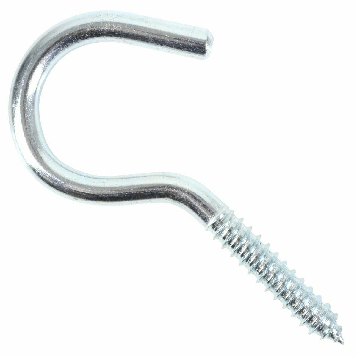 2 xExtra Large Screw in Hooks Heavy Duty 100mm Steel Wall Hanger ...