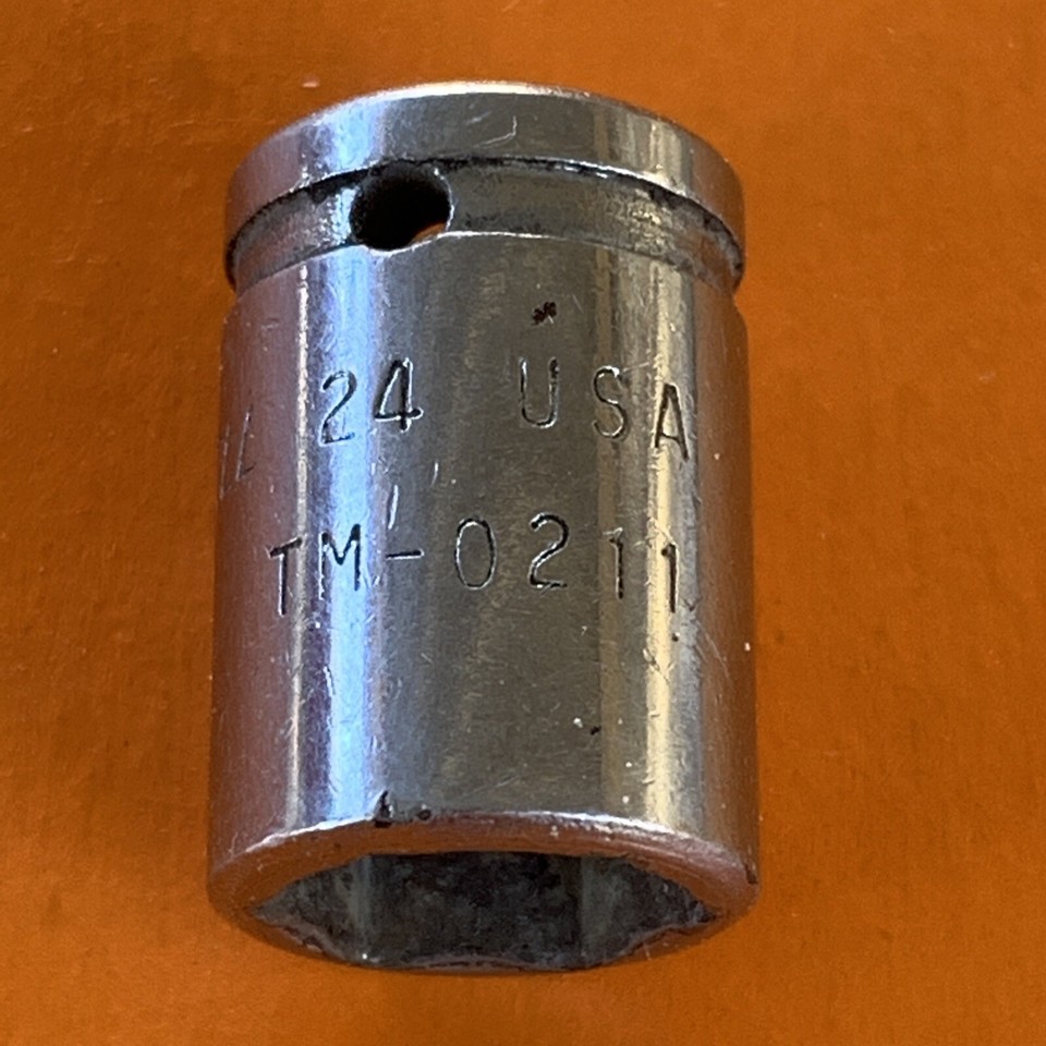 Cornwell Tools USA 1/4" Drive 6 Point Chrome Socket Metric Size 11mm ...