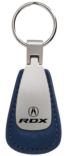 Acura RDX Leather Teardrop Key Chain (Blue) | eBay