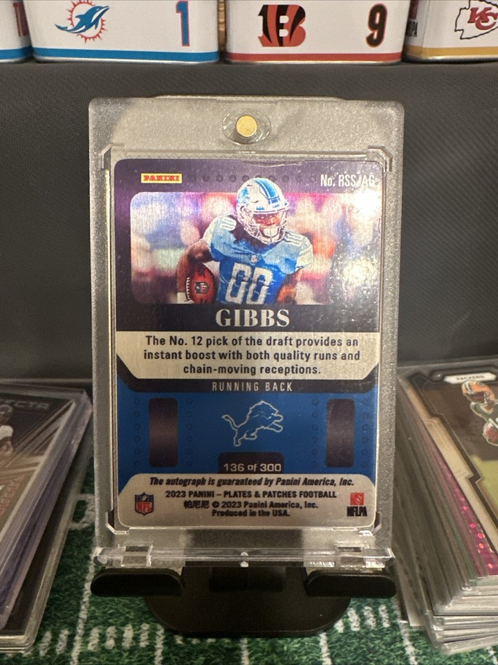 2023 Panini Plates & Patches - Rookie Steel Signatures #RSSJAG Jahmyr ...