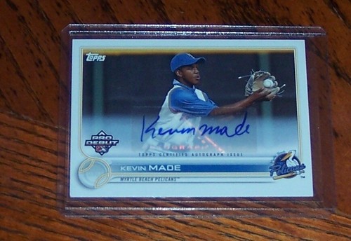 2022 Topps Pro Debut Prospect Kevin Made Auto Autograph Card Cubs # PD ...