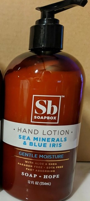 SB SoapBox Hand Lotion Citrus & Peach Rose With Aloe and Shea 90 for ...