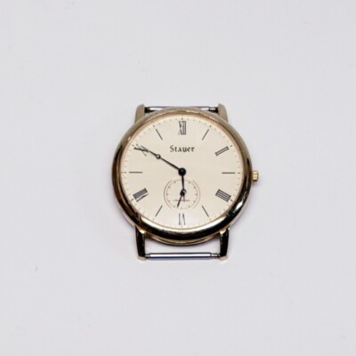 ⌚Stauer Ultimate Slim 21220-3ATM Watch-Quartz Analog-Men's-New Battery ...