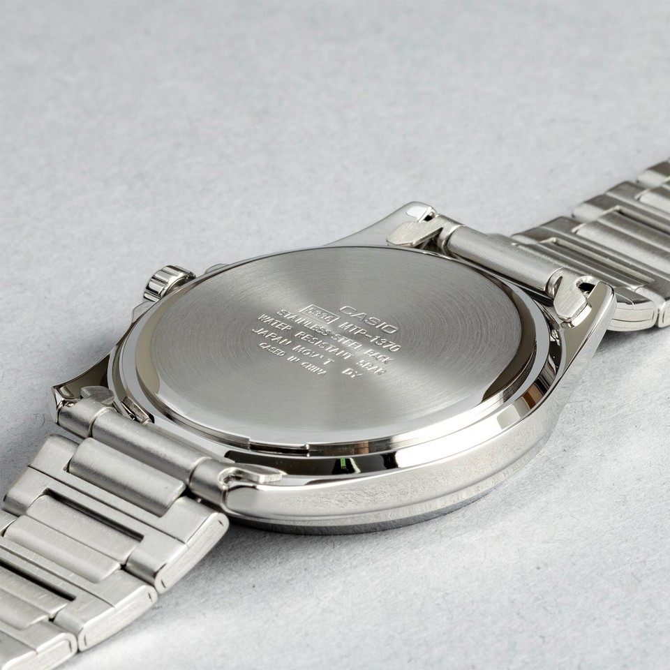 Casio Watch Standard MTP-1370D-1A1 Series Elegant & Lustrous Design ...