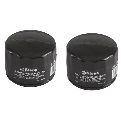 2x Stens Oil Filters for John Deere Mowers AM125424 AM125424C AM131948 ...