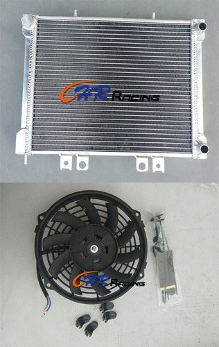 3ROW Aluminum Radiator+fan For 2002-2004 POLARIS Sportsman 600/700 ...