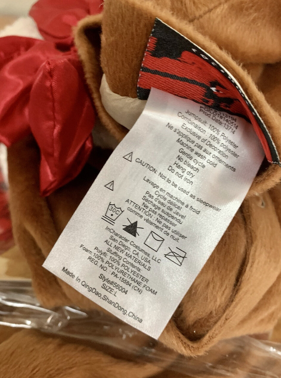 Incharacter Santa’s Reindeer Rascal Baby Toddler Costume Outfit 18 Mos ...