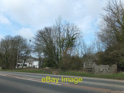 Photo 6x4 The old and new bridges at Kestle Mill Directly ahead is a ...