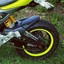 HONDA GROM YELLOW 12" RIM WRAP INNER WHEEL DECALS STICKERS STRIPES TAPE ...