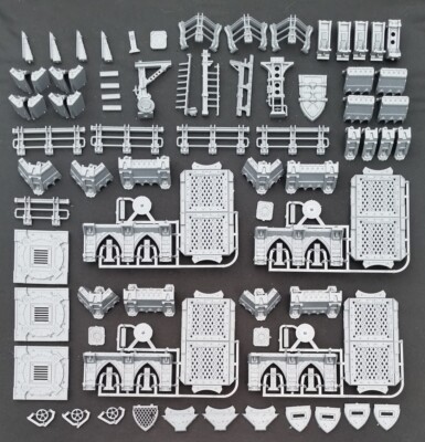 Walls from Gang Stronghold Zone Mortalis Necromunda Warhammer 40K | eBay