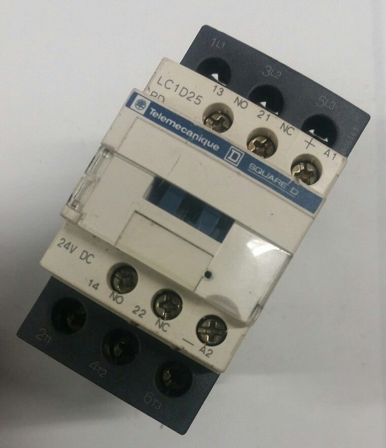 SCHNEIDER/SQUARE D #(LC1D25BD) 5-24VDC 40AMP SOLID STATE CONTACTOR | eBay