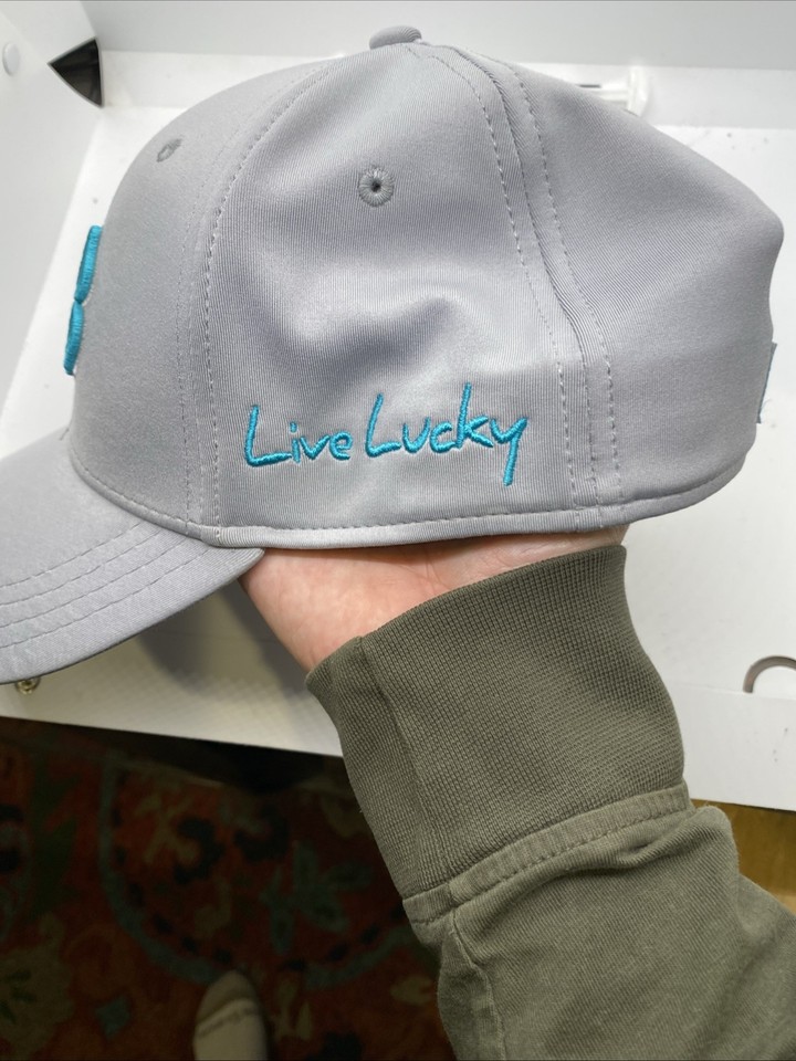 Black Clover Cap L/Xl Memory Fit Light Grey | eBay