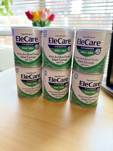 6 Cans Elecare Infant Formula DHA ARA 14.1oz EXP 1/2027 | eBay