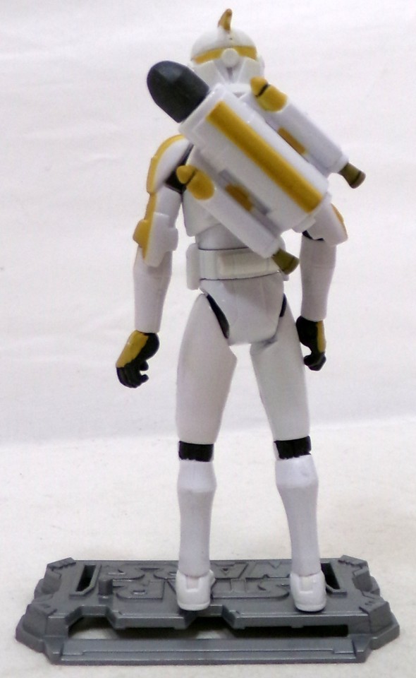 2010 Hasbro Star Wars Klone Wars Troopers & Droiden 327th Jetpack 3.75 ...