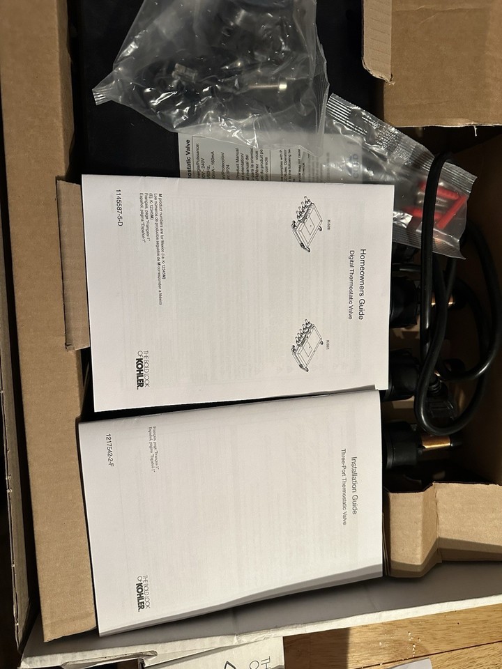 Kohler K-557-K-NA DTV Prompt Three-Port Digital Thermostatic Valve ...