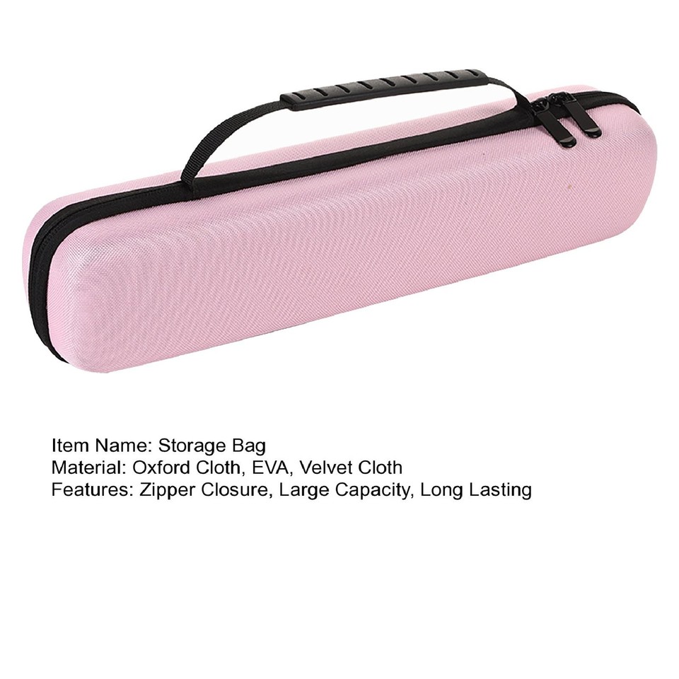 Curling Iron Storage Bag Impact-resistant Organizer Eva Zipper Rod ...