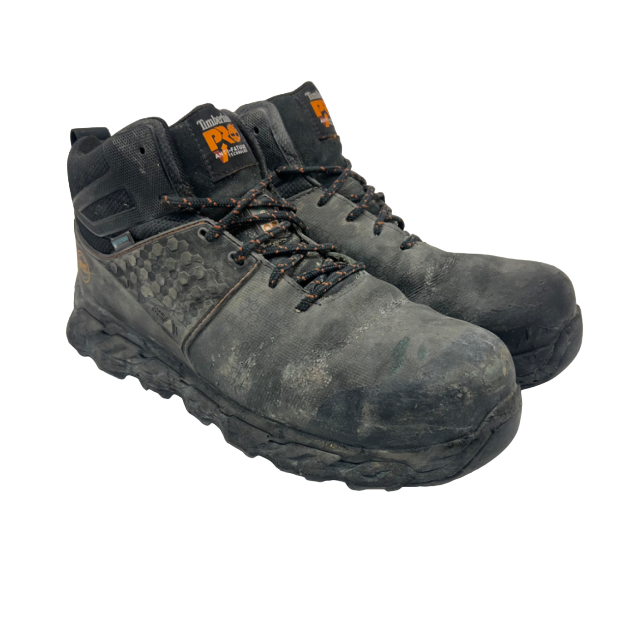 Timberland Men's Pro Ridgework Mid Comp Toe Safety Work Boots A1OP6 ...