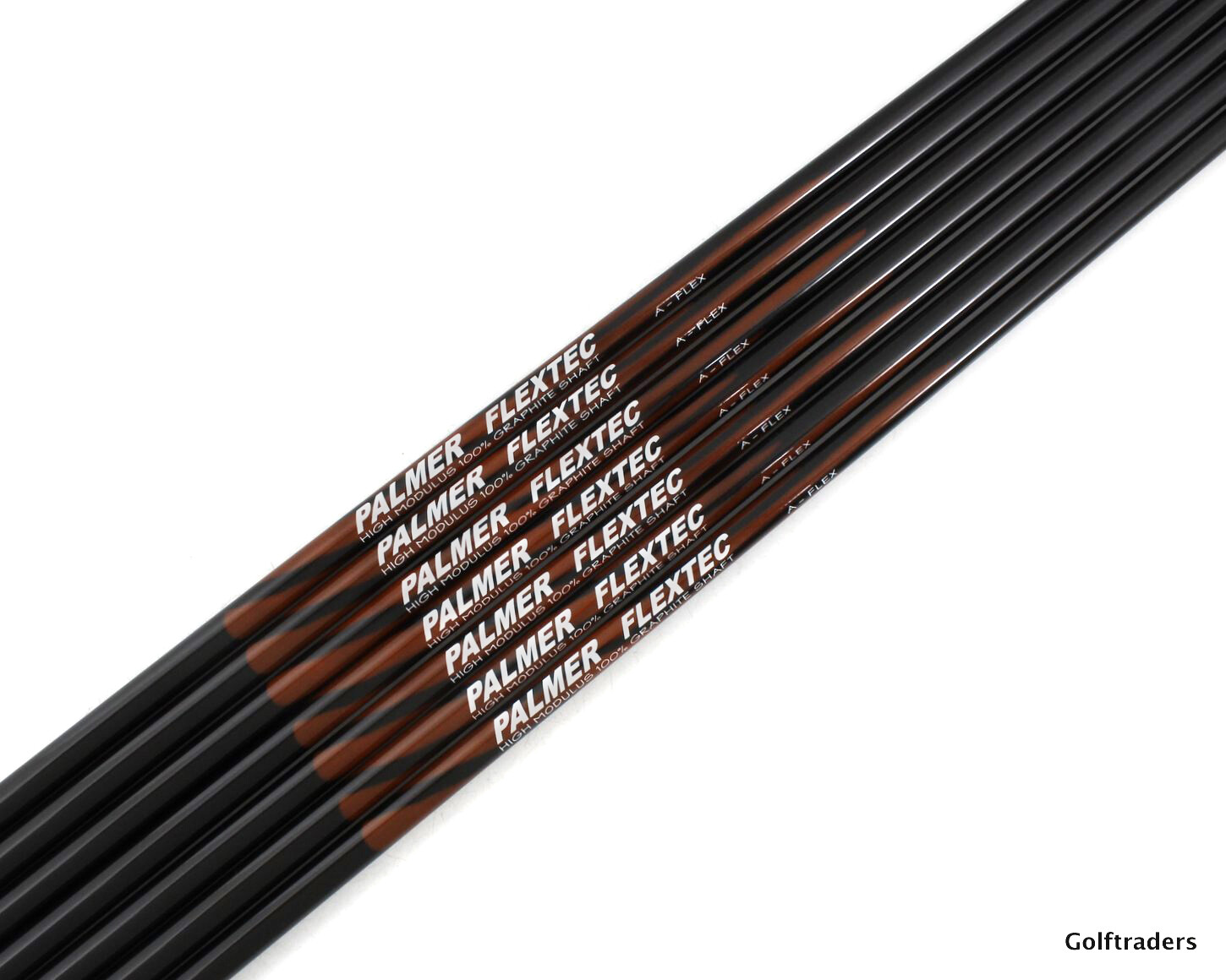 PALMER FLEXTEC GRAPHITE 4-PW IRON SHAFTS SENIOR FLEX .370" TIP 39" NEW ...