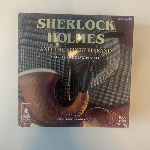Bepuzzled Classic Mystery Jigsaw Puzzle - Sherlock Holmes, 1000 | eBay