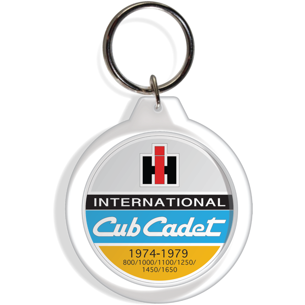 Int Cub Cadet 74-79 garden tractor keychain keyring yard lawn mower ...