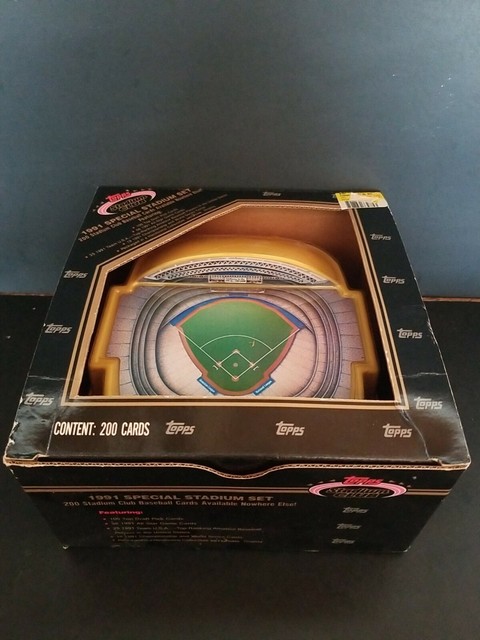 1991 Topps Special Stadium Club Baseball Toronto Dome Set 200 Cards for ...