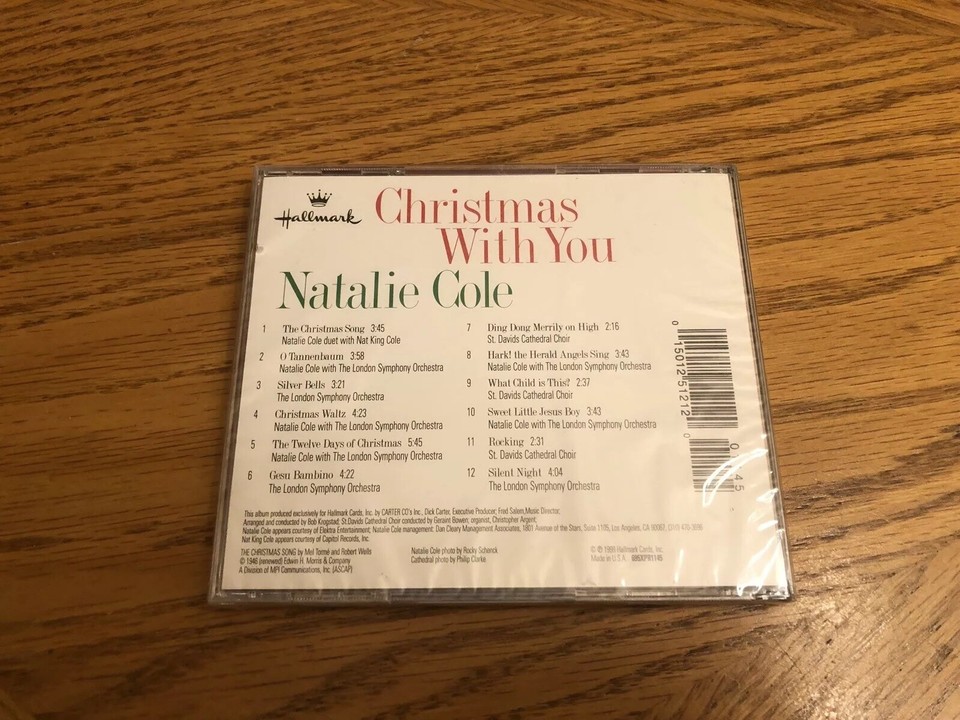 Natalie Cole Christmas With You Hallmark (CD, 1998) Brand New | eBay