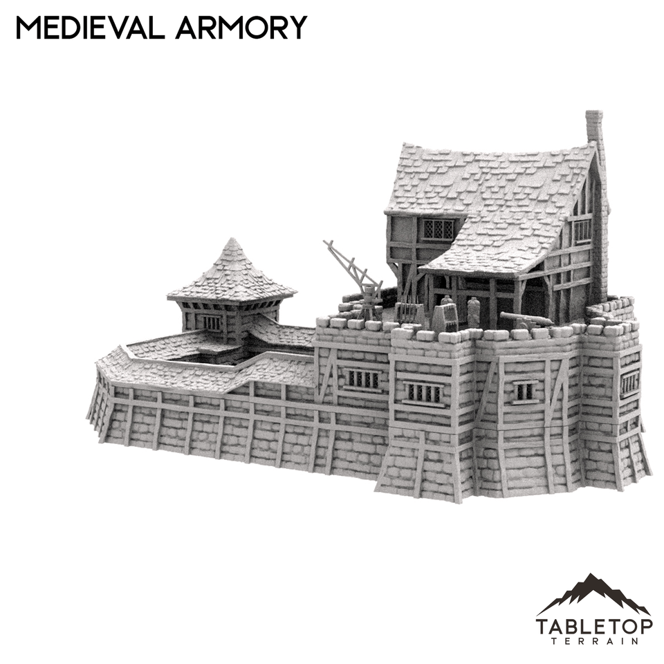Medieval Armory - Fantasy Tabletop Terrain | eBay