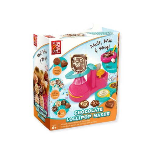 Play 2 Play Chocolate Lollipop Maker Novelty Kitchen Tool Set Teal Pink ...